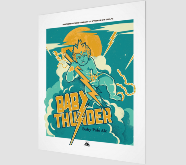Baby Thunder Fine Art Print | Brothers Brewing Company