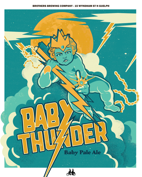 Baby Thunder Fine Art Print | Brothers Brewing Company
