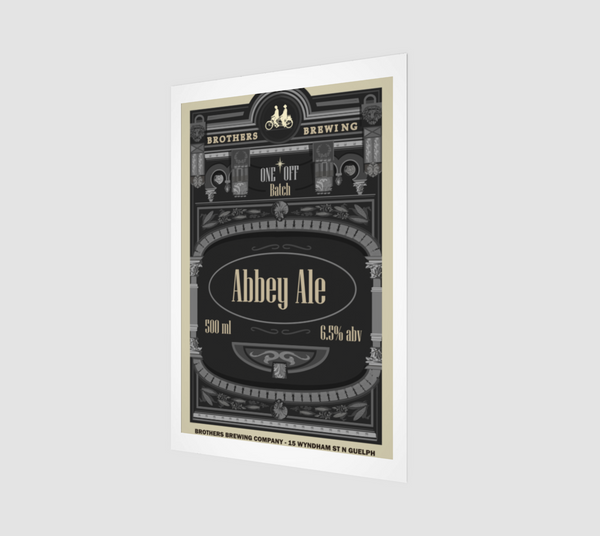 Abbey Ale Fine Art Print | Brothers Brewing Company