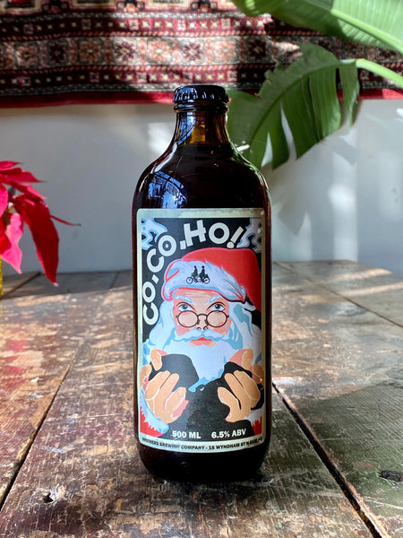 Co-Co-Ho! Maple Whiskey Porter 500ML Bottle | Brothers Brewing Company