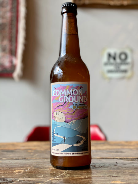 Common Ground Hazy IPA 500ML Bottle | Brothers Brewing Company