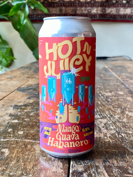 Hot 'N' Juicy Mango Guava Habanero IPA 473 ML Can | Brothers Brewing ...
